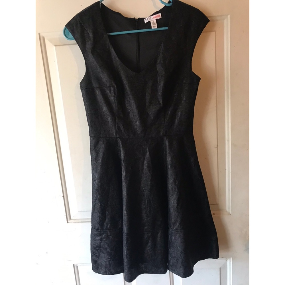 Black Lace Made For Impulse Dress - Gem